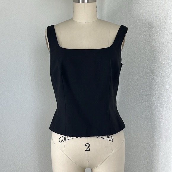 Giorgio Armani | Tops | Giorgio Armani Vtg 9s Suit Shell Tailored Side ...